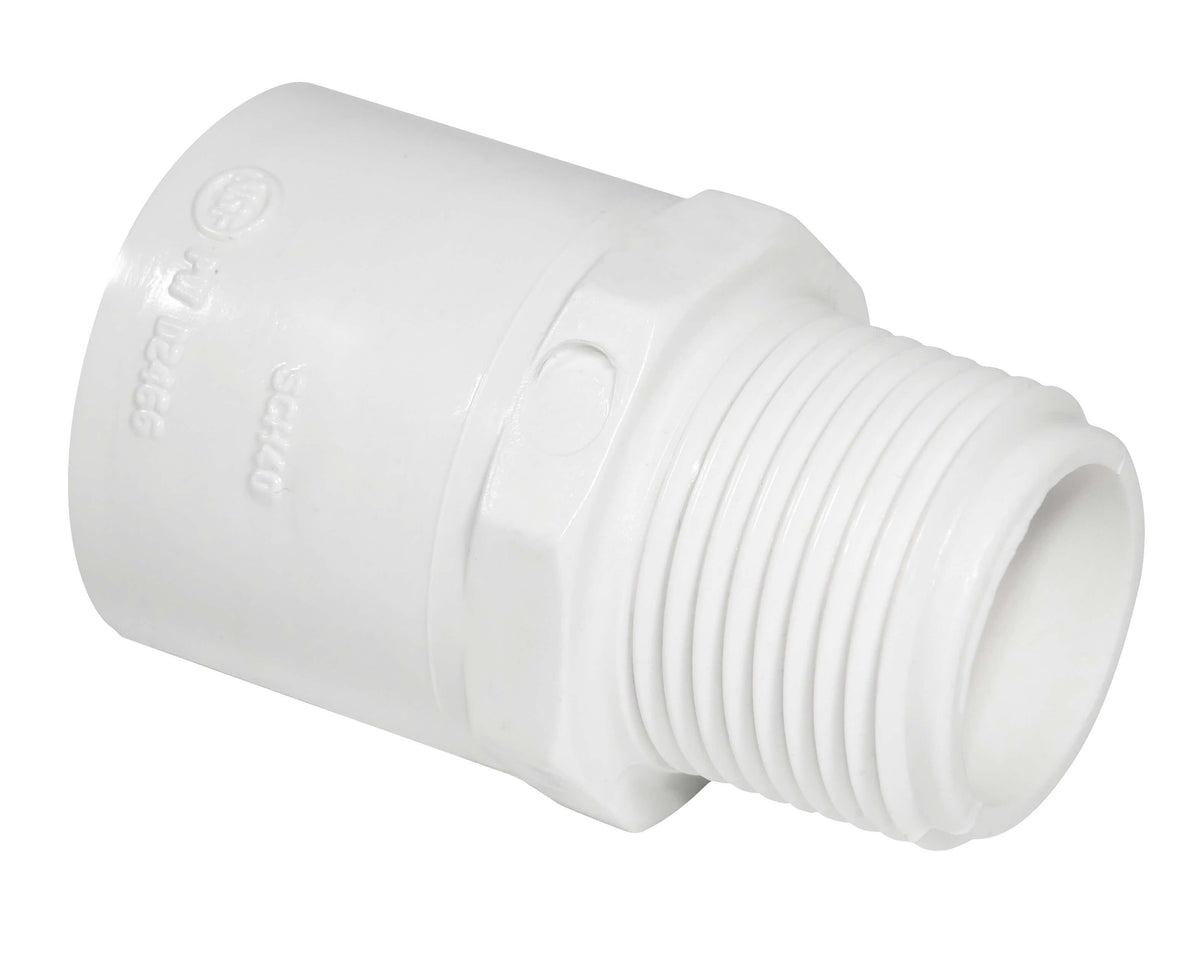 Ipex PVC SCH 40 Male Adapter Socket x MPT - Live Oak, FL - Madison, FL ...