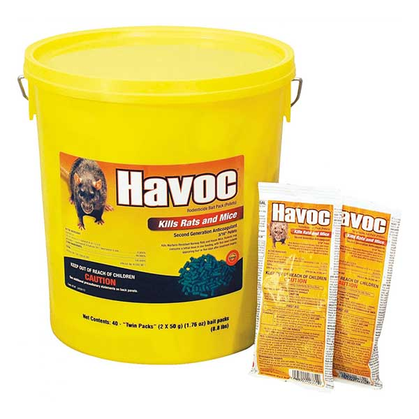 HAVOC RODENTICIDE BAIT PELLETS 80 PAIL - Live Oak, FL - Madison, FL ...